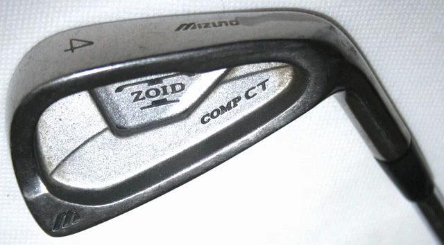 MIZUNO T-ZOID COMP CT 4 iron with True Temper Release regular flex steel shaft £25.00 - PicClick UK