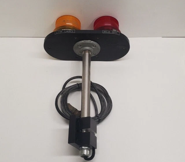 GOOD USED! FIREBOLT Target Tech Amber/Red Strobe Light Station 12-72Vdc ...