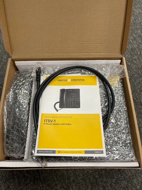 ZENITEL ITSV-1 IP Video Intercom Vingtor Stentofon EUR 91,32 - PicClick DE