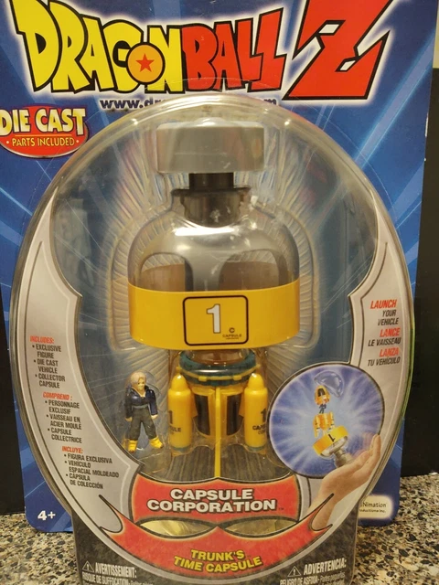 IRWIN TOYS DRAGON Ball Z Capsule Corporation Trunk's Time Capsule $150. ...