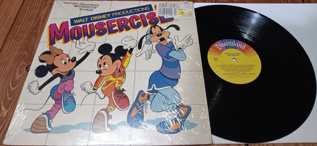 WALT DISNEY DISNEYLAND Mousercise In Shrink With Booklet 62516 Vinyl ...