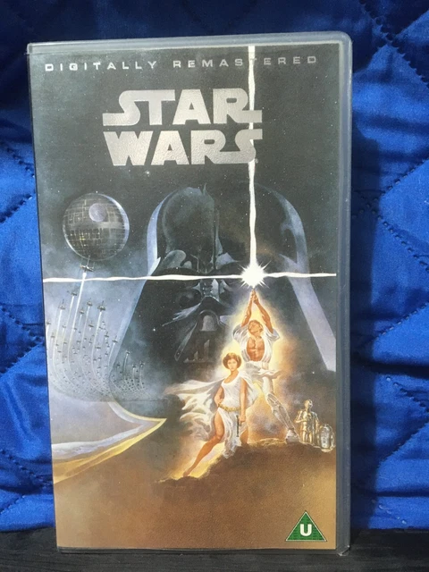 STAR WARS DIGITALLY Remastered VHS Video Tape - £4.99 - PicClick UK