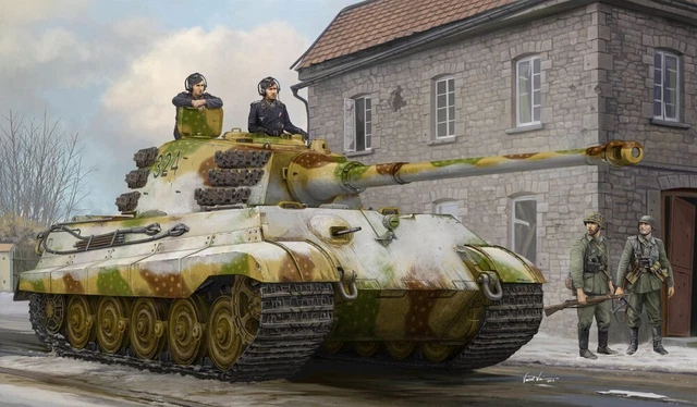 HOBBY BOSS 84532 Pz.Kpfw.VI Sd.Kfz.182 Tiger II Henschel Feb. 1945 ...