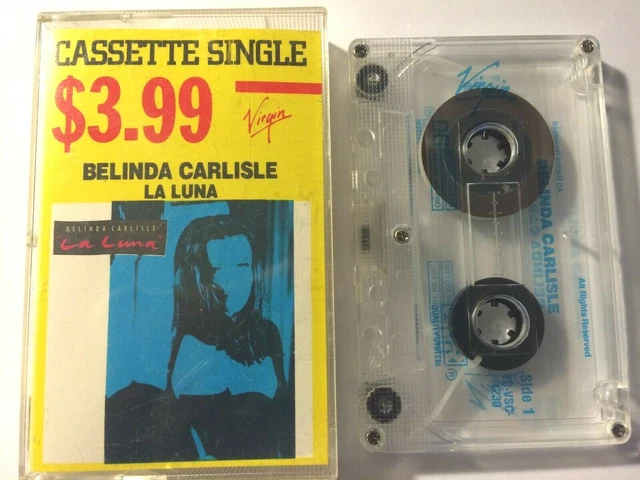 BELINDA CARLISLE RARE Australian LA LUNA Cassingle Cassette Single $19. ...