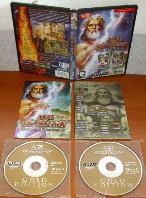 AGE OF MYTHOLOGY Gold Edition (Expansión The Titans)[PC CD-ROM ...