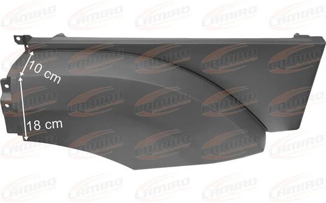 POUR MERCEDES AROCS Actros MP4 MP5 Vulgarisation Garde Boue Gauche EUR ...