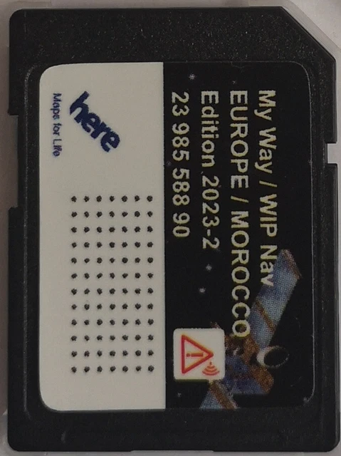 2022-2023 PEUGEOT/CITROEN RNEG WINNAV MYWAY Sat Nav SD CARD MAP UK & EU ...