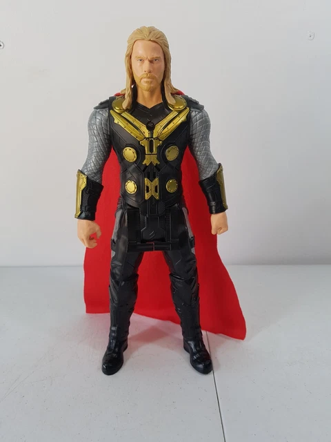 HASBRO MARVEL THOR Titan Hero Tech Age of Ultron Talking Action Figure ...