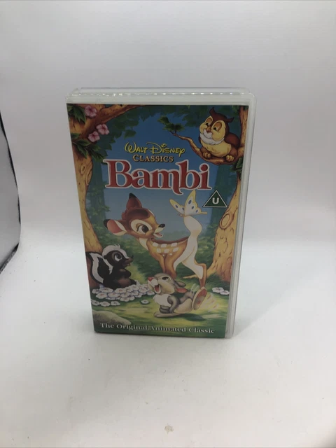 WALT DISNEY BAMBI (VHS) £1.00 - PicClick UK