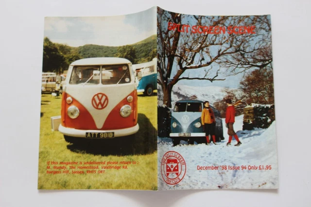 VW BUS T1 Bus Bulli - Split Screen SSVC Club - UK engl. Fan Magazin ...