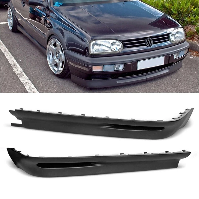 FOR VW GOLF MK3 GTI VR6 TDI Front Splitter Spoiler Lip Diffuser GTI GL ...