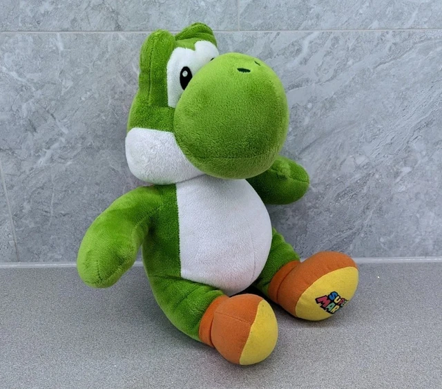BUILD-A-BEAR OFFICIAL NINTENDO Super Mario Yoshi 17” Plush Soft Toy Teddy 2018 £14.23 - PicClick UK