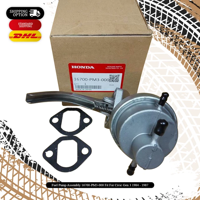 FUEL PUMP ASSEMBLY 16700-PM3-000 Fit For Civic Gen 3 1984–1987 $79.93 ...