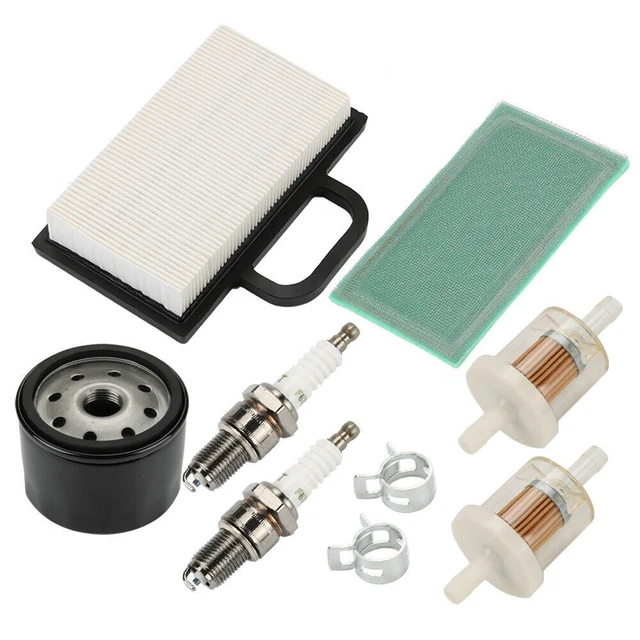 LAWN MOWER OIL/PRE/AIR Filter Kit For-John-Deere L120 L111 L118 LA120 ...