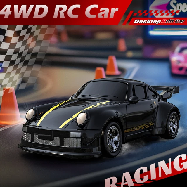 1/64 4WD MINI RC Drift Car Drift 2.4G High-Speed Racing RC Drifting Car ...