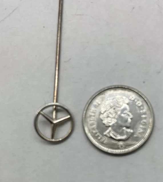 VINTAGE MERCEDES BENZ Logo Stick Badge Lapel / Hat Pin. Pinback. $6.77 ...