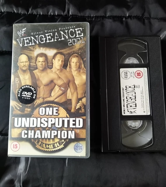 WWF VENGEANCE (2001) VHS (PAL) 100% Original Video WWE WCW TNA AEW £9. ...