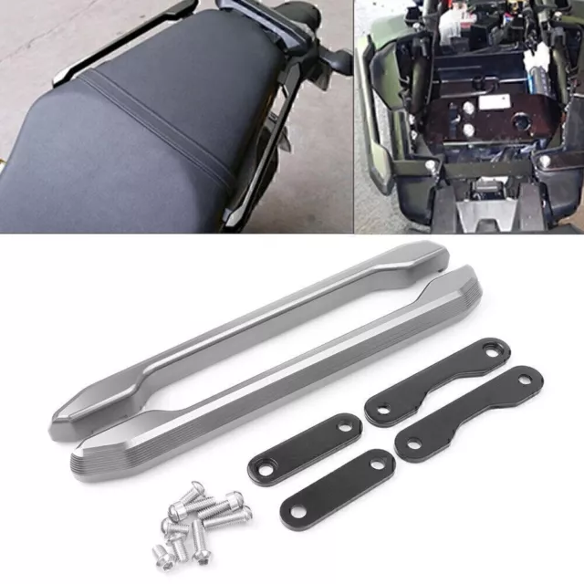 REAR PASSENGER PILLION Seat Grab Bar Handle Hand Rail Fit YAMAHA MT-09 ...