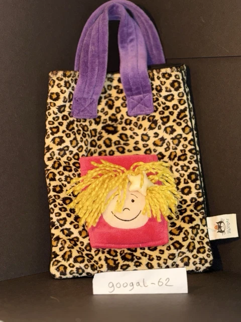 GENUINE JELLYCAT LEOPARD Pattern Bag with Girl Plush Toy £21.50 ...
