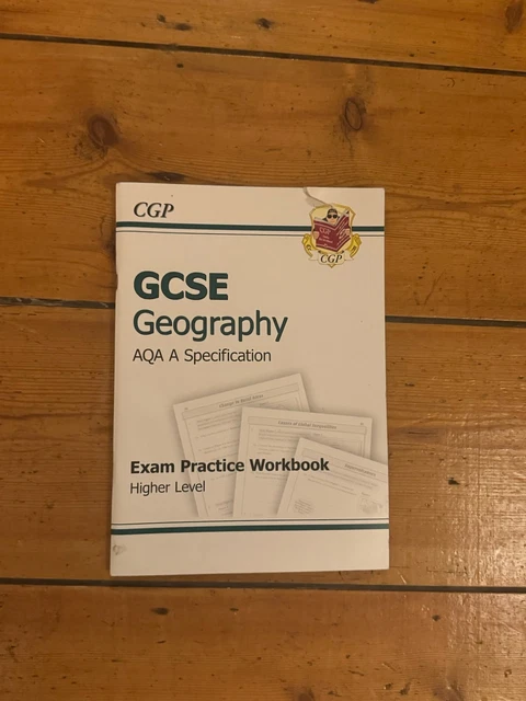 GCSE GEOGRAPHY AQA A Exam Practice Workbook - Higher £4.87 - PicClick UK