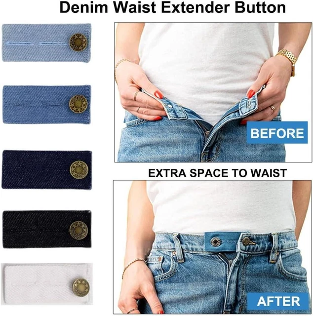 [17 PACK] WAISTBAND Extenders Jeans Button Extender, Jeans Extender Set ...