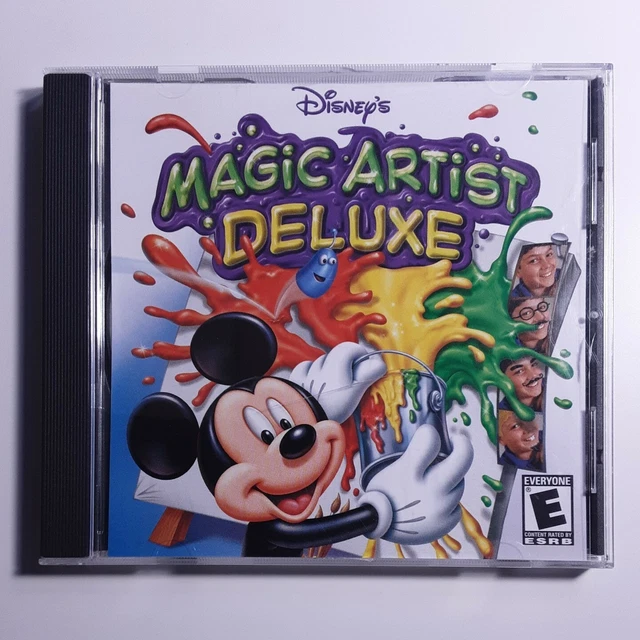 WALT DISNEY MAGIC Artist Deluxe Pc Mac Cd Rom $7.49 - PicClick CA
