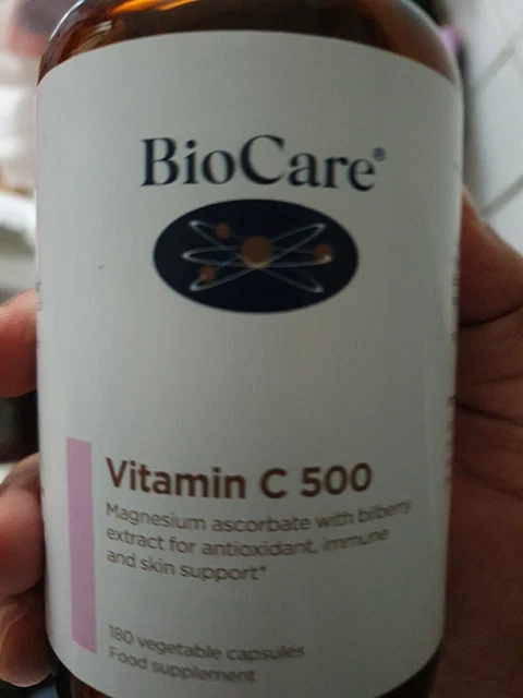 BIOCARE VITAMIN C 500 - 180 Capsules NEW £41.49 - PicClick UK