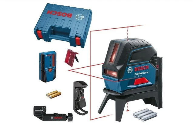 BOSCH PROFESSIONAL LASER Level GCL 2-50 LR6 Receiver Carry Case and ...