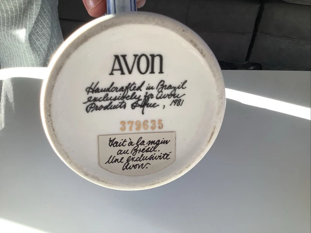 BEER STEIN AVON Collector Issued In 1981 Number 379635 £15.08 - PicClick UK