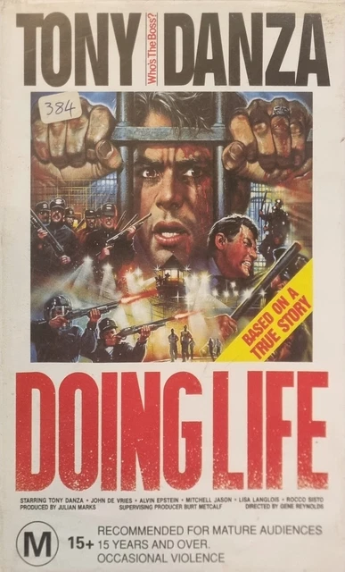 VINTAGE VHS ACTION Movie Doing Life (1986 TV Movie) CBL Video VHS Tony ...