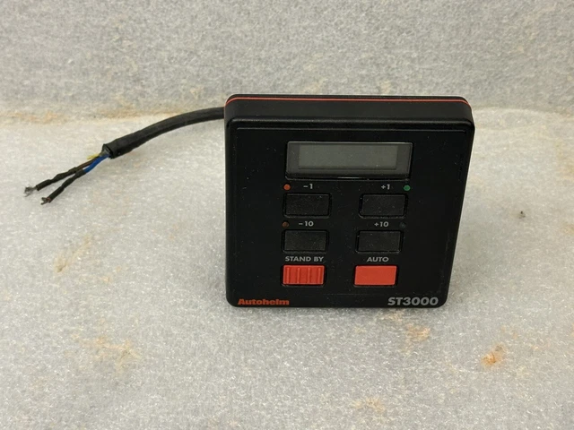 AUTOHELM ST3000 AUTOPILOT CONTROL HEAD Unit Wheelpilot Tiller -Z155 -FREE P&P £350.00 - PicClick UK