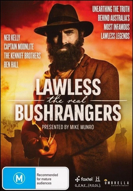 LAWLESS THE REAL BUSHRANGERS Aussie Infamous LEGENDS TV Series DVD ...