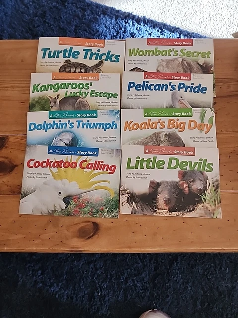 8 STEVE PARISH Animal Story books by Rebecca Johnson $20.00 - PicClick AU