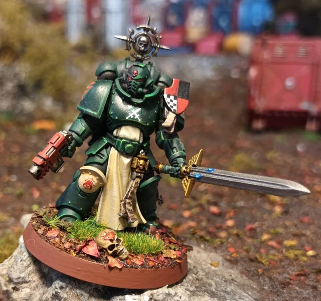 GAMES WORKSHOP WARHAMMER 40K: Primaris Dark Angels Veteran Sergeant ...