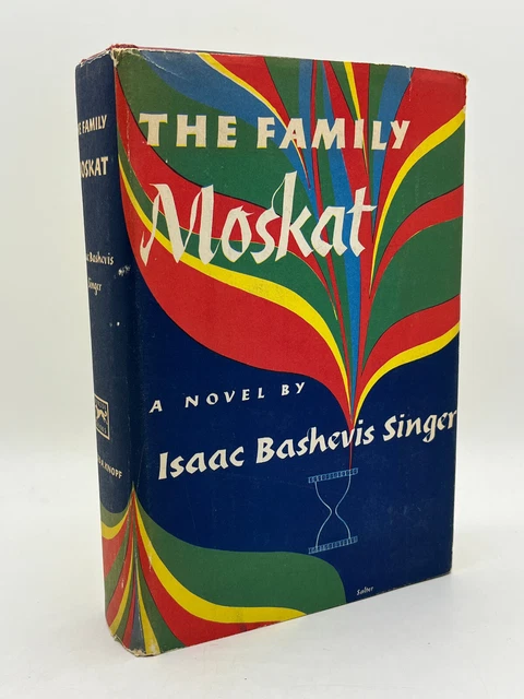 THE FAMILY MOSKAT - Isaac Bashevis Singer 1950 Knopf Vintage Book Club ...
