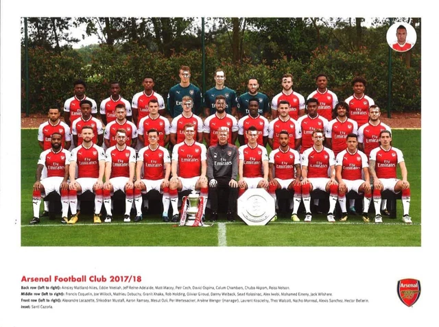 ARSENAL FC SOCCER Football Legends Team Player Photo, Epl,Champions ...