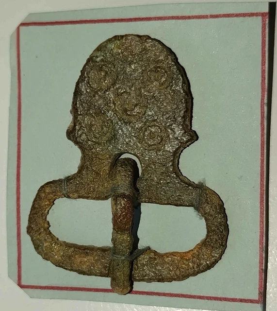 SAXON BUCKLE- FROM an OLD COLLECTION found metal detecting finds £15.00 ...