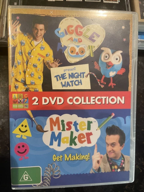 GIGGLE AND HOOT : The Night Watch + Mister Maker : Get Making! 2 DVD ...