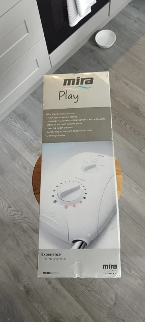 MIRA PLAY 9.5KW Electric Shower Old Style White/Chrome - Discontinued ...