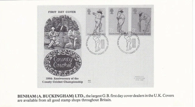 GRAHAM GOOCH SIGNED Benham 1985 The Ashes Tour First Day Cover FDC £35. ...