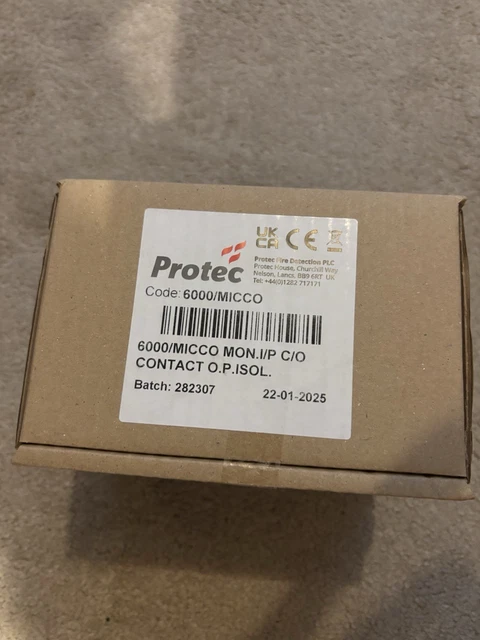 PROTEC 6000/MICCO MONITORED Input / Output Interface Unit £26.68 ...
