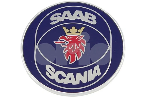 GENUINE SAAB 9000 Scania Rear Boot Emblem/Badge - Brand New 4094777 £19 ...