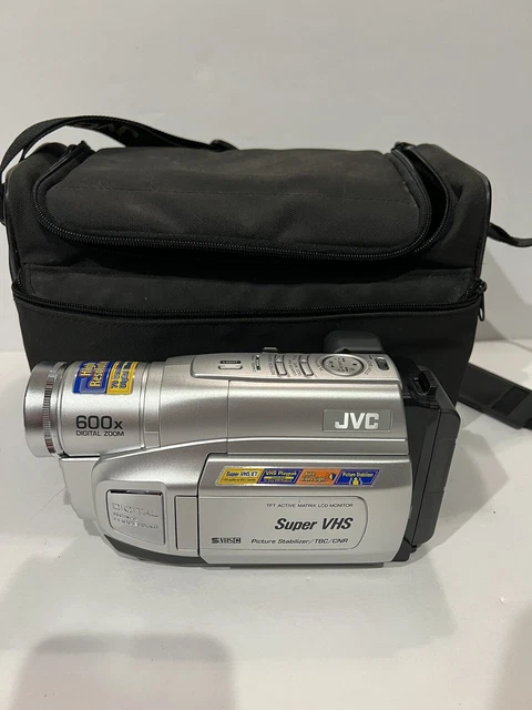 VIDEOCÁMARA JVC SUPER VHS Cámara Compacta GR-SXM250U - Cámara y Bolsa ...