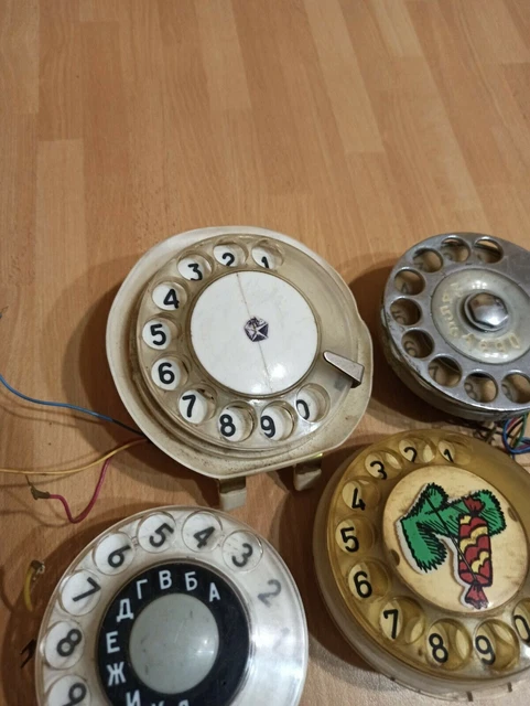 SOVIET DIAL-UP DISK from rotary phone. . USSR. £42.40 - PicClick UK
