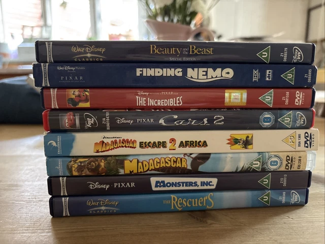 WALT DISNEY DVD Bundle 8 Movies £5.92 - PicClick UK