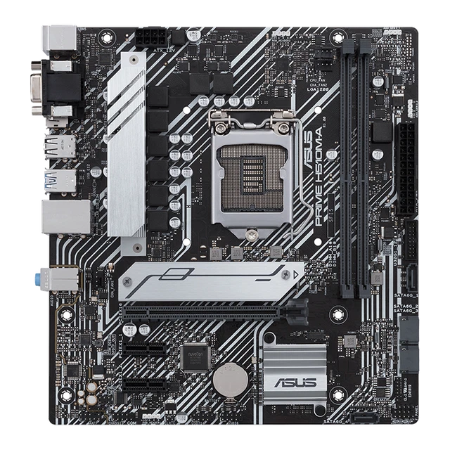 ASUS PRIME H510M-A Motherboard Intel H510 DDR4 LGA1200 M.2 micro ATX ...