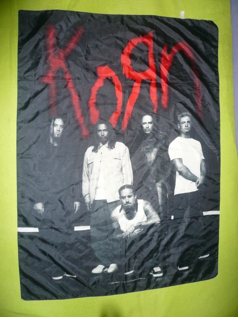KORN CA. 105 cm x 77 cm FLAGGE FAHNE UNTITLED POSTERFLAGGE STOFF POSTER ...