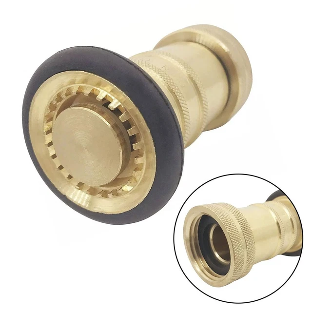 TUYAU D'INCENDIE BUSE de pulv??risation en laiton buse pour lavage de voiture et EUR 32,64 ...