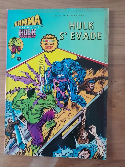 HULK GAMMA N°08 Aredit (Artima Color) 1980 Tbe EUR 5,00 - PicClick FR