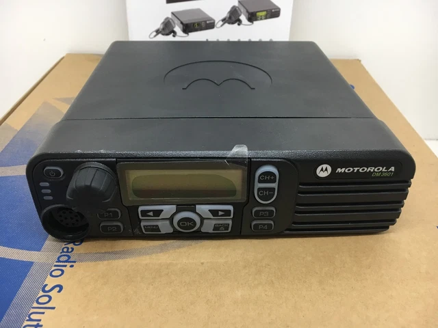 GLOBE ROAMER MOTOROLA DM3601 MDM27JNH9LA2AN VHF 136-174MHz MotoTRBO ...